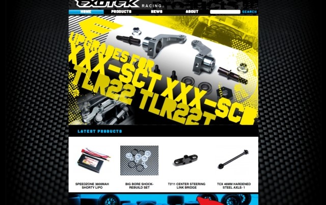 New Exotek Website! « Big Squid RC – RC Car and Truck News, Reviews ...