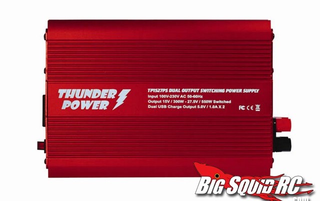 Thunder Power 15v 300w x 2 or 27v 550w Mono Power Supply « Big Squid RC ...