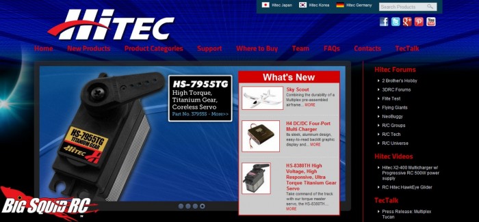 New Website – Hitec RCD « Big Squid RC – RC Car and Truck News, Reviews ...