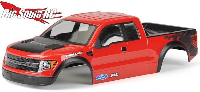 Pro-Line Pre-Cut & Painted Ford F-150 Raptor SVT Body for Traxxas ...