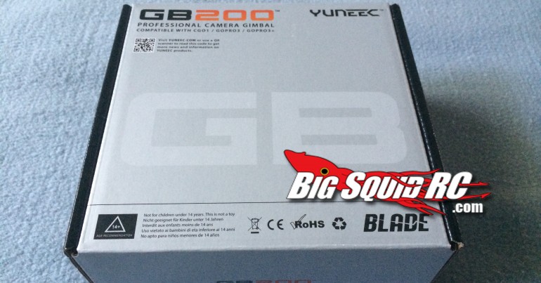 Unboxing: Yuneec/Blade GB200 Gimbal for Quadcopters « Big Squid RC – RC ...