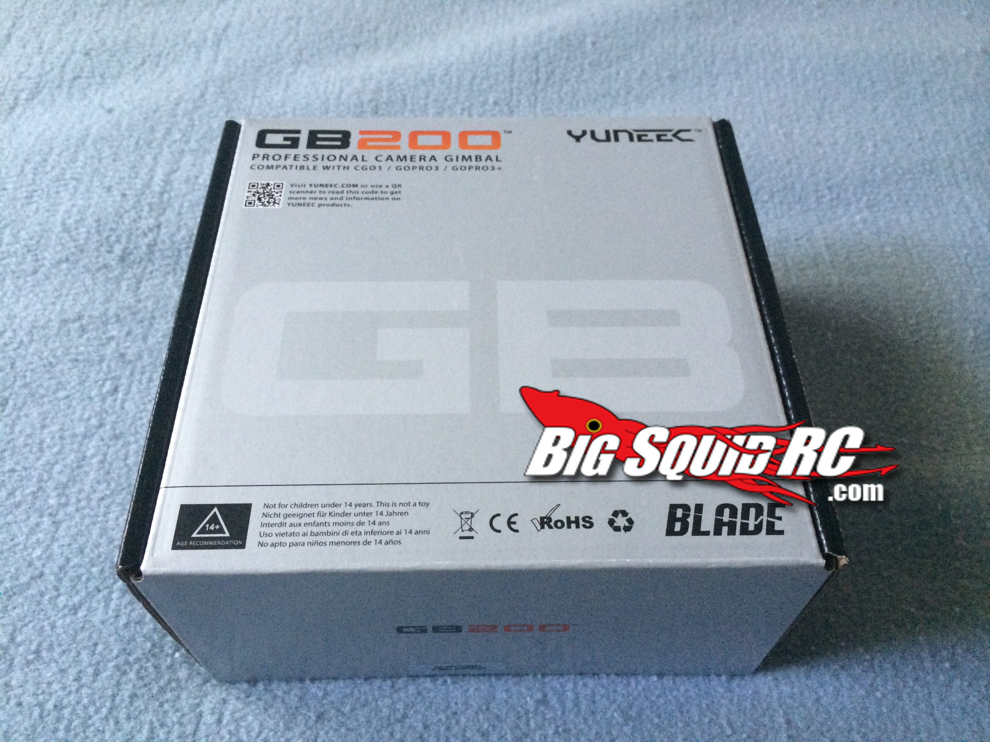 Unboxing: Yuneec/Blade GB200 Gimbal for Quadcopters « Big Squid RC – RC ...