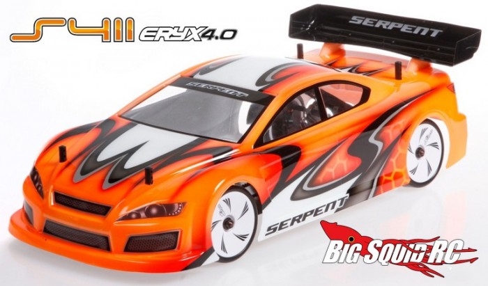 Serpent Eryx 4.0 Carbon Chassis Touring Car « Big Squid RC – RC Car and ...
