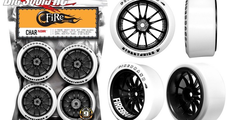FireBrand RC CHAR-XDR Drift Wheel/Tire Set « Big Squid RC – RC Car and ...