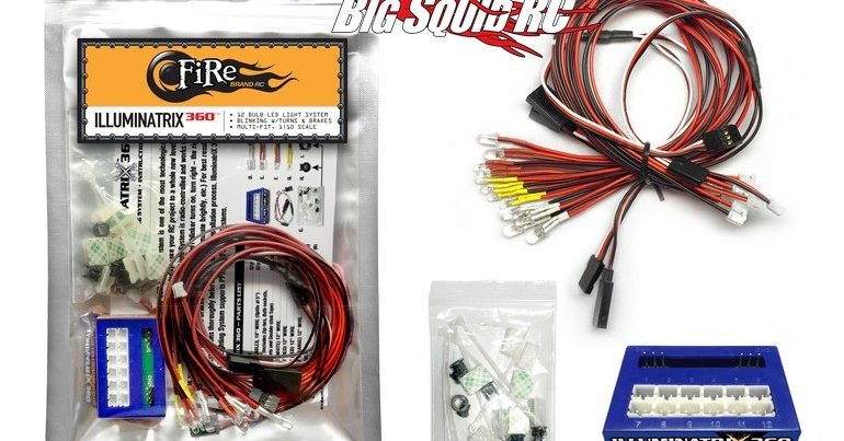 FireBrand RC IlluminatriX 360 Complete LED Lighting System « Big Squid ...