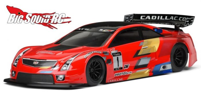 PROTOform Cadillac ATS-V.R 200mm Clear Body « Big Squid RC – RC Car and ...