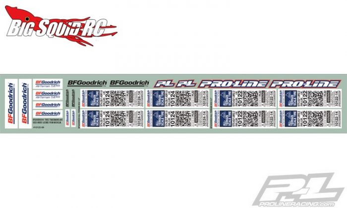 Pro-Line Scale Tire Decals « Big Squid RC – RC Car and Truck News ...