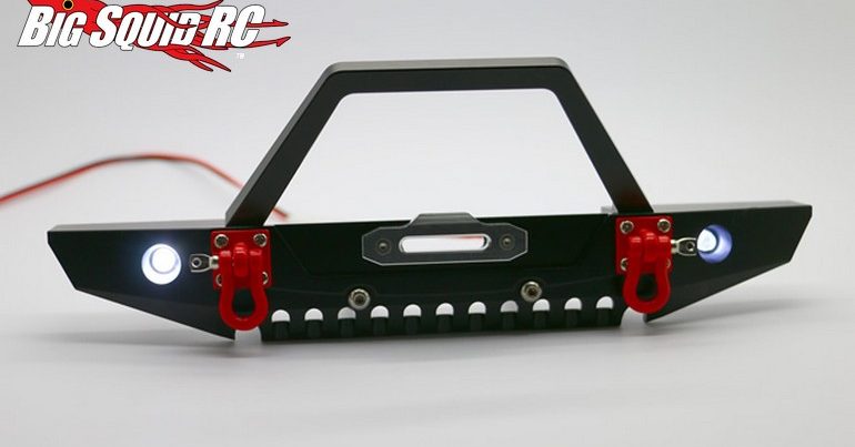 HRC Racing Aluminium Rock Crawler Bumpers With LED Lights « Big Squid ...