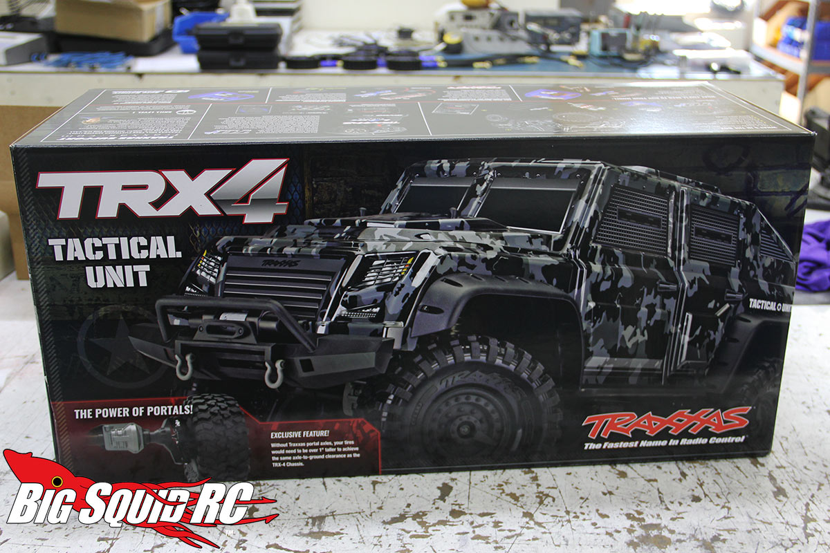 Unboxing the Traxxas TRX-4 Tactical Unit « Big Squid RC – RC Car and ...