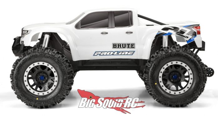 New Body Tech!!! Pro-Line Pre-Cut/Molded White Brute Bash Armor Body ...
