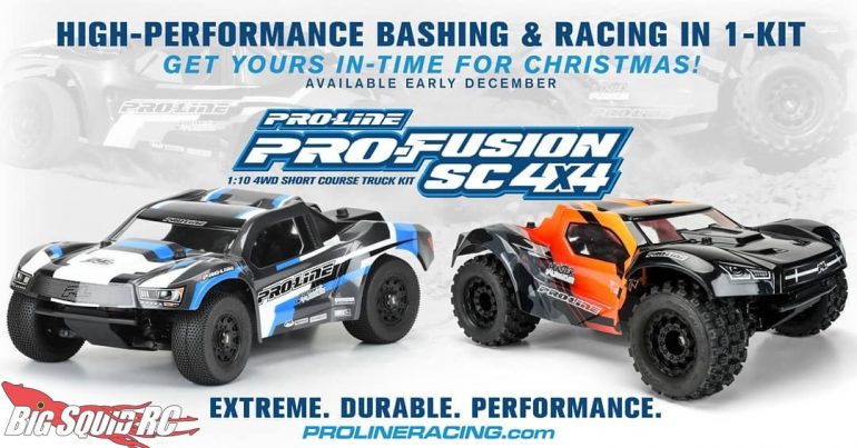 Teaser – Pro-Line PRO-Fusion SC 4×4 Kit « Big Squid RC – RC Car and ...