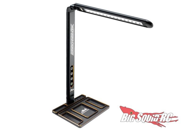 Arrowmax LED Pit Stand Light with Part Tray « Big Squid RC – RC Car and ...