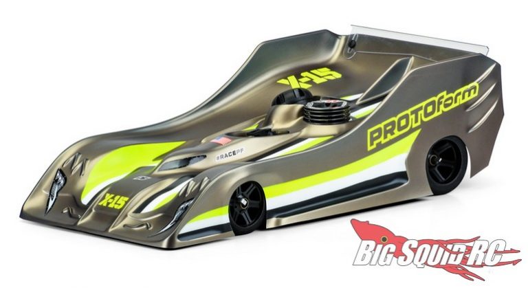 PROTOform X-15 Clear 1/8 On-Road Body « Big Squid RC – RC Car and Truck ...