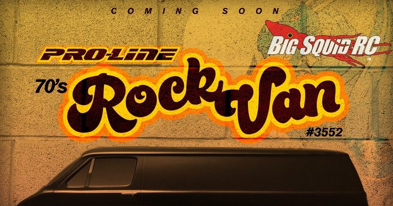 Teaser- Pro-Line ’70s Rock Van Clear 313mm Wheelbase Body « Big Squid ...