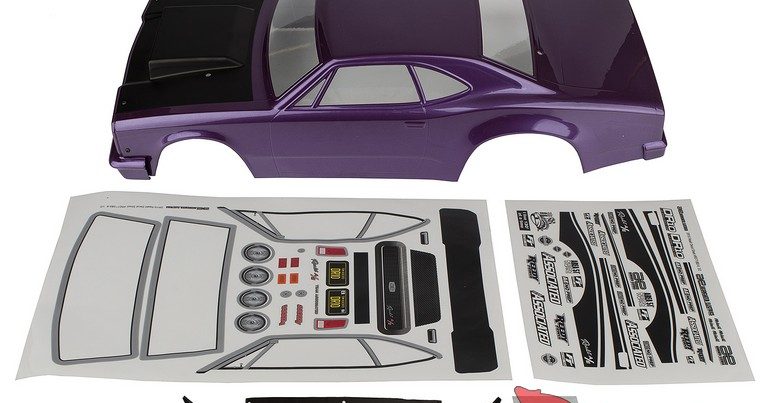 Team Associated Purple Reakt Pre-Painted Body for the DR10 « Big Squid ...