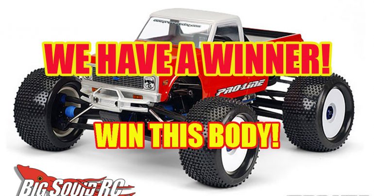 Pro-Line C10 Body Winner Announcement « Big Squid RC – RC Car and Truck ...