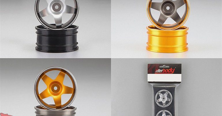 Killerbody Aluminum Wheels For 1/10 Touring Cars « Big Squid RC – RC ...