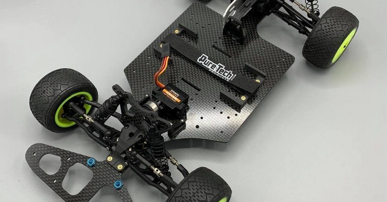 Hackfab Omni Oval Chassis Conversion For The Losi Mini T 20mini B Big Squid Rc Rc Car And
