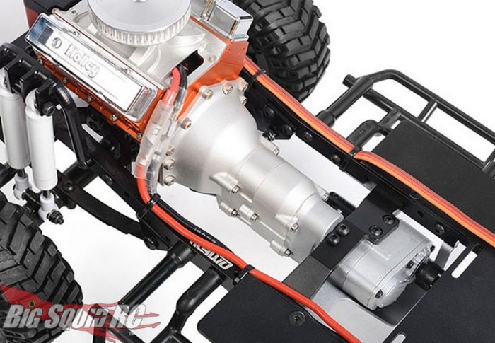 RC4WD TCI Heavy Duty R4 Single Speed Transmission w/ O/U Drive Transfer ...