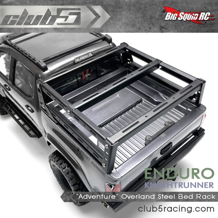 Club 5 Racing “Adventure” Overland Steel Bed Rack for the Element RC ...