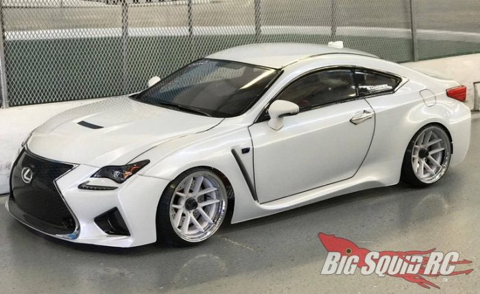 Killerbody 1/10 Lexus RC F Pre-Painted Pearl-White Body « Big Squid RC ...