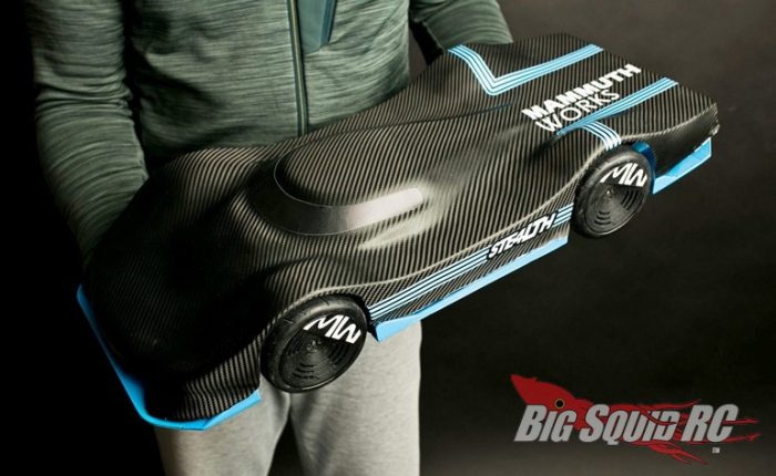 Mammuth Works 1/7 STE4LTH Car Kit Powered by Four Brushless Motors ...