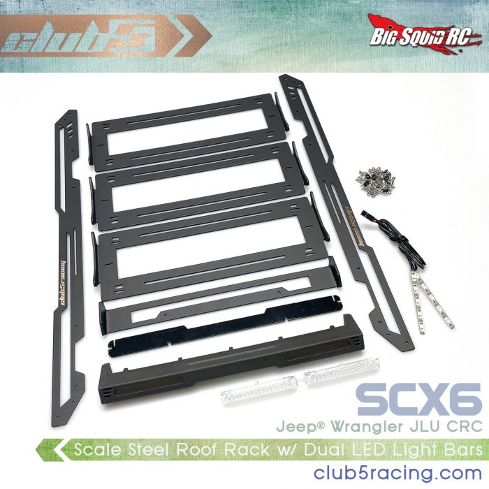 Club 5 Racing’s V2 Metal Roof Rack for the Axial SCX6 « Big Squid RC ...