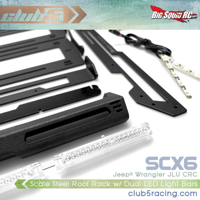 Club 5 Racing’s V2 Metal Roof Rack for the Axial SCX6 « Big Squid RC ...
