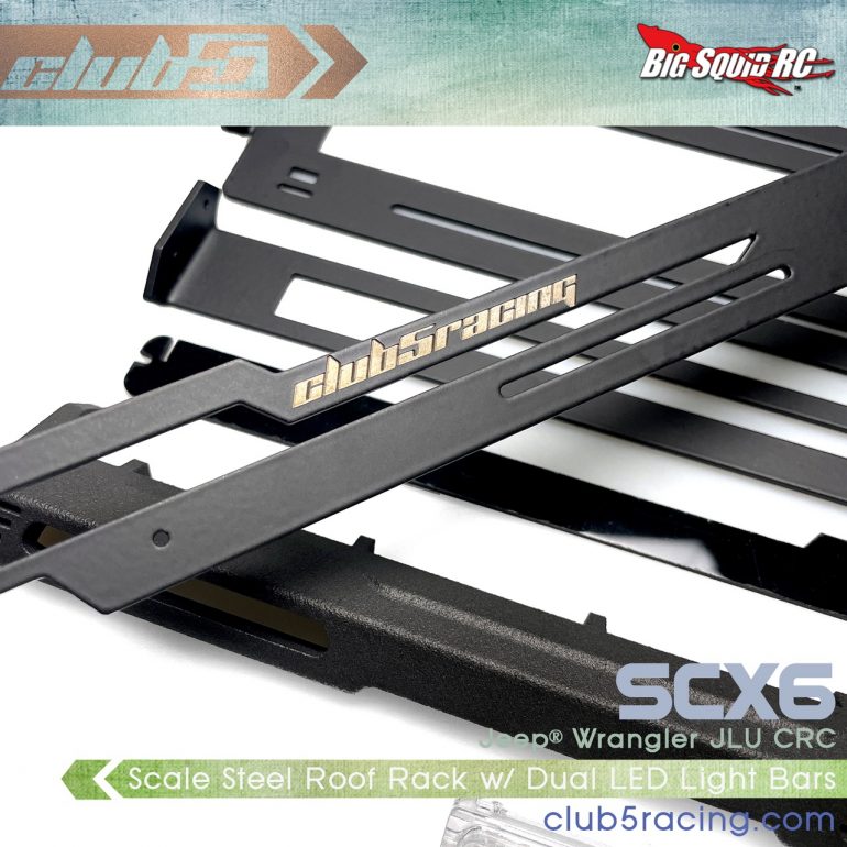 Club 5 Racing’s V2 Metal Roof Rack for the Axial SCX6 « Big Squid RC ...