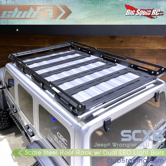 Club 5 Racing’s V2 Metal Roof Rack for the Axial SCX6 « Big Squid RC ...
