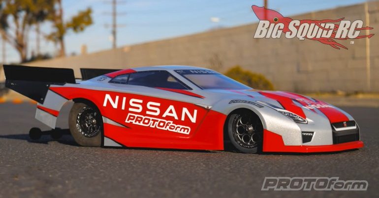 Video – PROTOform Nissan GT-R R35 Pro Mod Clear Body « Big Squid RC – RC Car and Truck News ...