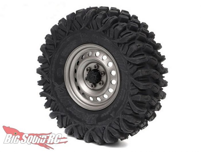 Boom Racing 1.9″ 16-Hole 6-Lug Classic Steelie Reversible Beadlock ...