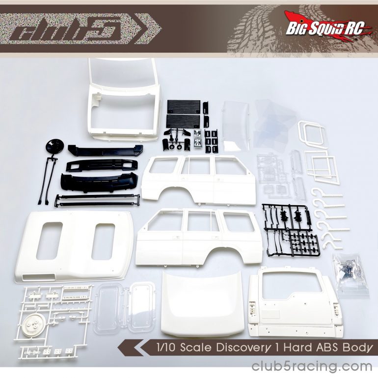 Land Rover Discovery 1 Hard Body for 313mm Wheelbase Crawlers from Club ...