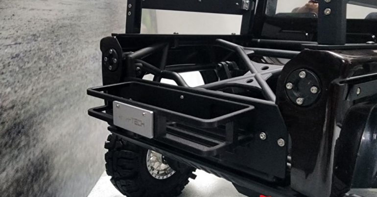 H-Tech Custom Products Aluminum Rear Basket for the Vanquish VS4-10 ...