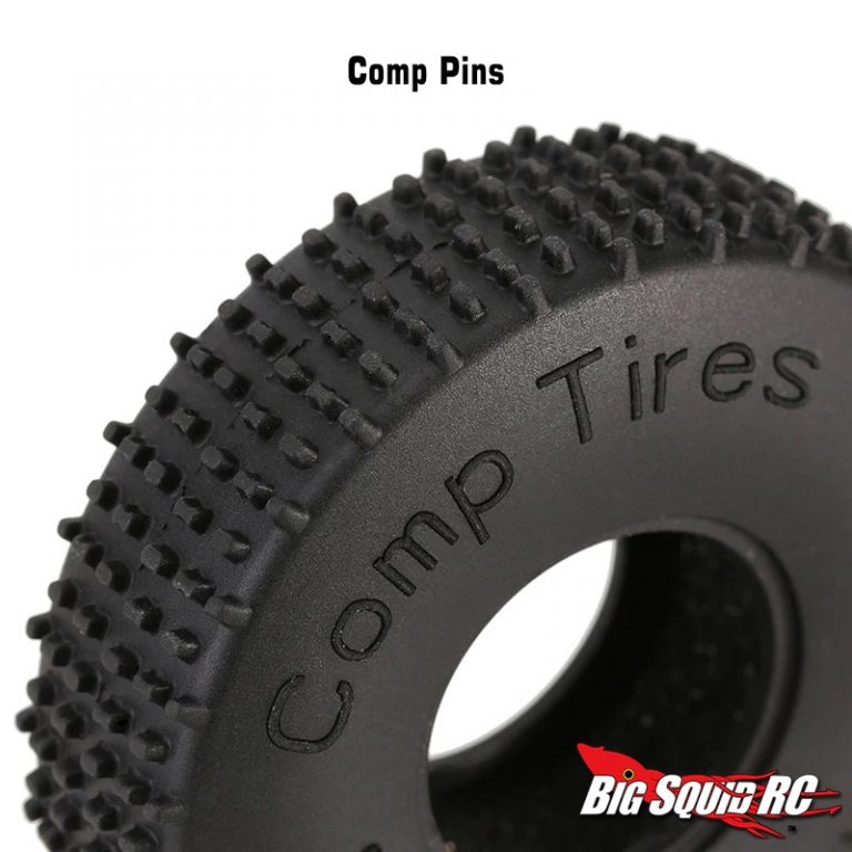 Injora 1.0″ Comp Pin Multi-Terrain Tires for 1/24-scale R/C Crawlers ...