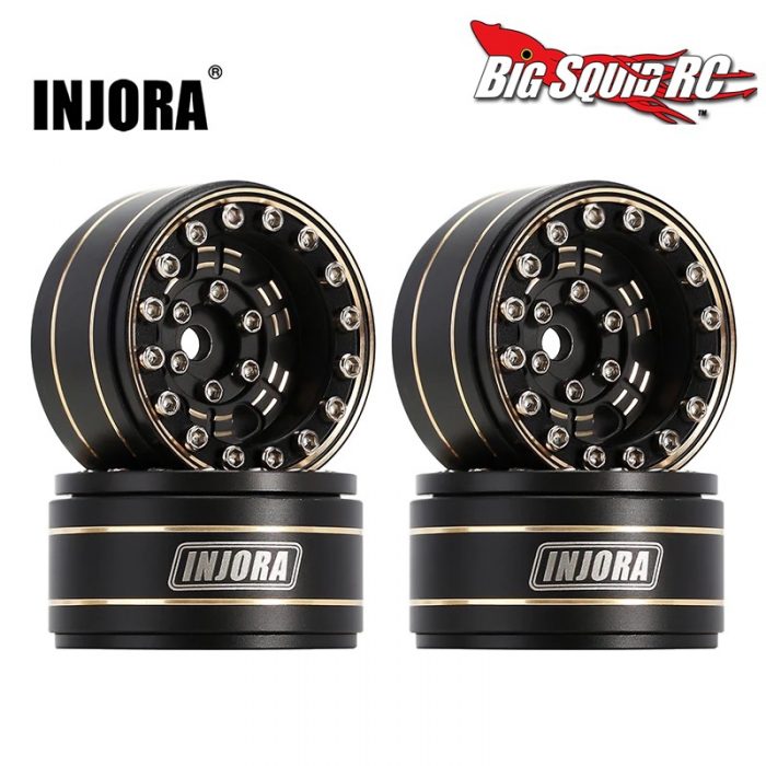 Injora 1.0″ Black Brass Beadlock 1/24-scale Crawler Wheels « Big Squid ...