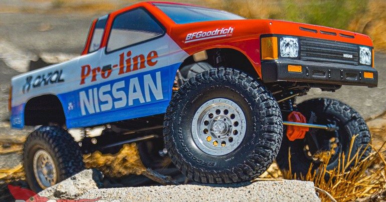 Pro-Line 1987 Nissan Hardbody D21 Clear Body 12.3″ WB - RC Cars News