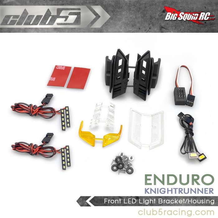 Light Up Your Path with Club 5 Racing’s LED Housing for the Element RC ...