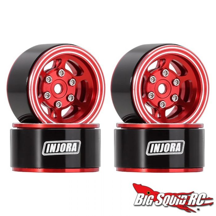 Injora Releases New, 6-Spoke 1.0″ Aluminum Beadlock Wheels for 1/24 & 1 ...