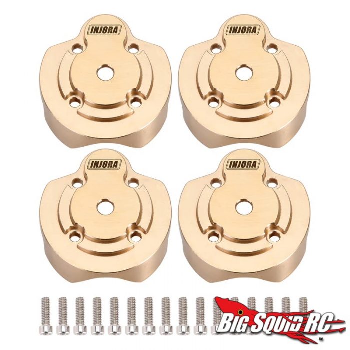 Injora 37g Brass Outer Portal Covers for the Axial UTB18 Capra « Big ...