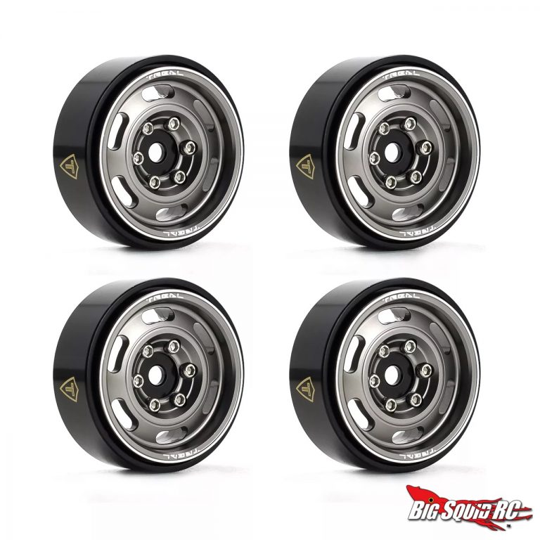 Treal 1.0″ Vintage “Type E” Beadlock Wheels for 1/24 & 1/18-scale R/C ...
