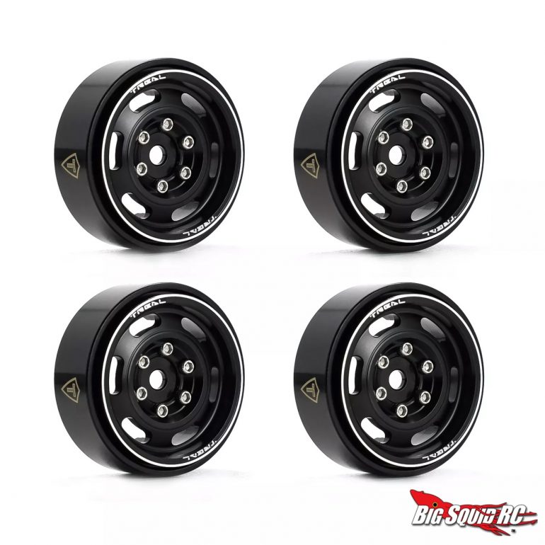 Treal 1.0″ Vintage “Type E” Beadlock Wheels for 1/24 & 1/18-scale R/C ...