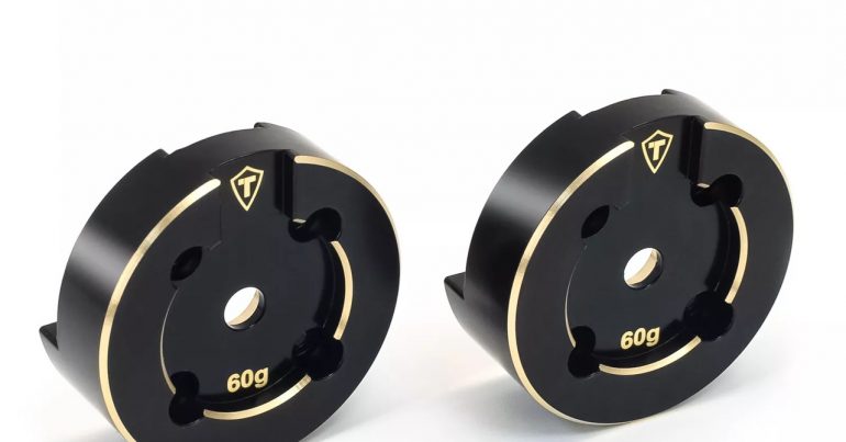 Treal Brass Outer Portal Cover Set for the Axial UTB18 Capra « Big ...