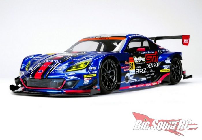 Carisma Racing 1/10th Subaru BRZ GT300 2021 HI-DEF Clear Body & Decal ...