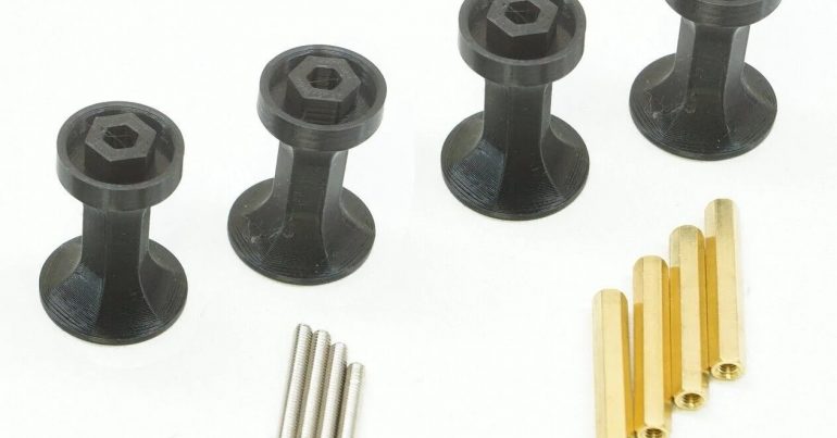 AJC Mods Dually Conversion Kit For Traxxas TRX6 Ultimate R/C Hauler ...