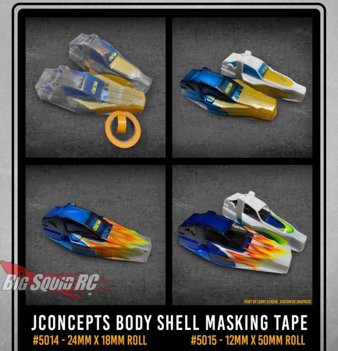 JConcepts Announces Body Shell Masking Tape « Big Squid RC – RC Car and ...