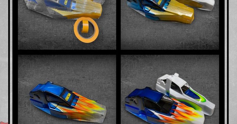 JConcepts Announces Body Shell Masking Tape « Big Squid RC – RC Car and ...