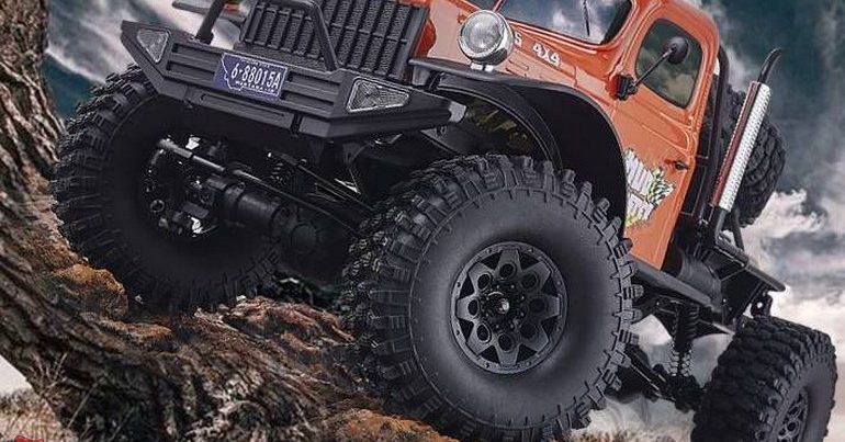 Teaser – ROCHobby 1/10 Atlas 4×4 RS Scale Rock Crawler RTR « Big Squid ...