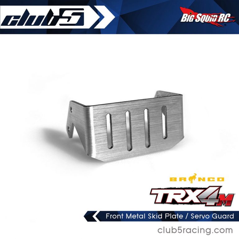 Club 5 Racing Metal Front Skid Plate for the Traxxas TRX-4M Ford Bronco ...