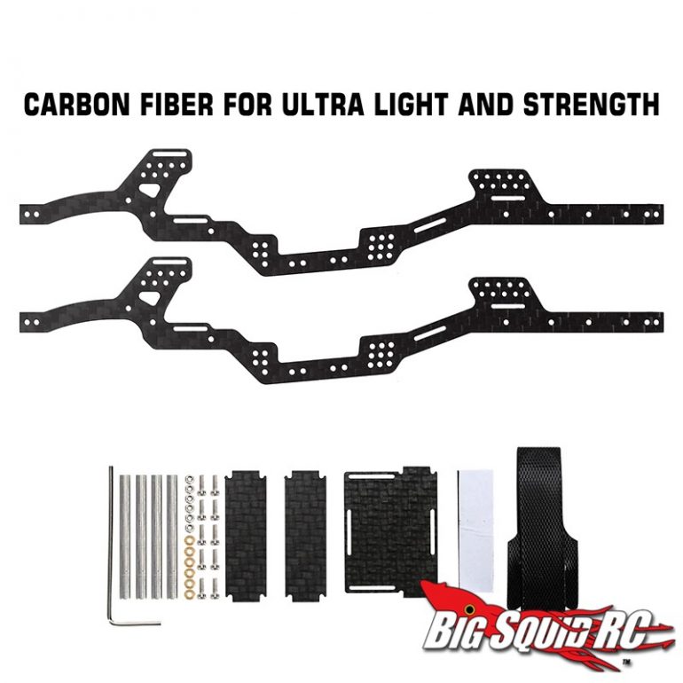 Injora LCG Carbon Fiber Chassis Kit for the Axial SCX24 « Big Squid RC – RC Car and Truck News ...